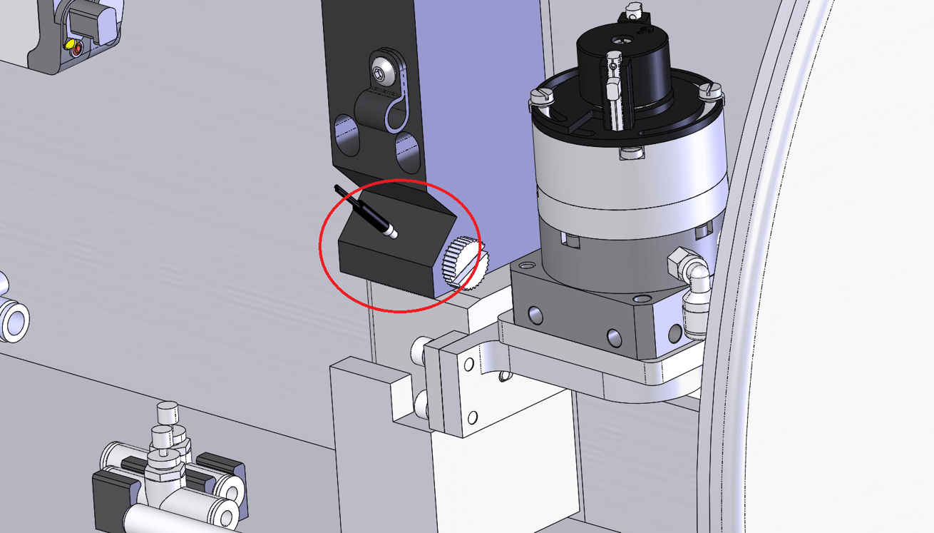 Error recovery - 7.9 Vial no longer in receiver when arm retracted