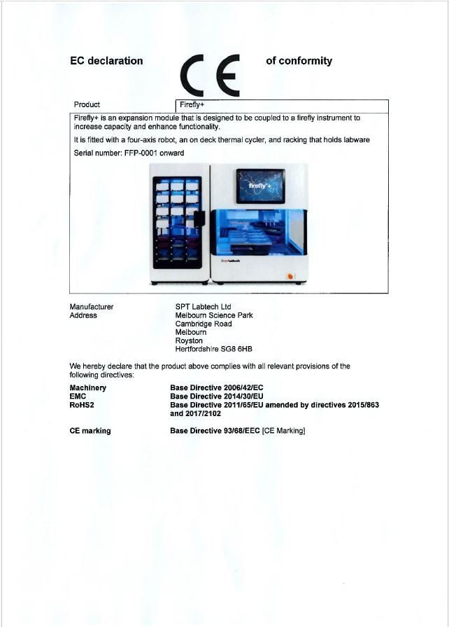 17 Compliance information