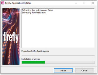 Installation - 2.3 Installing firefly software (standalone)
