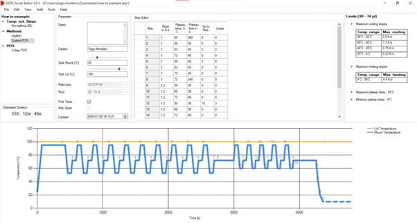 How to write a method for the INHECO On Deck Thermal Cycler on firefly+