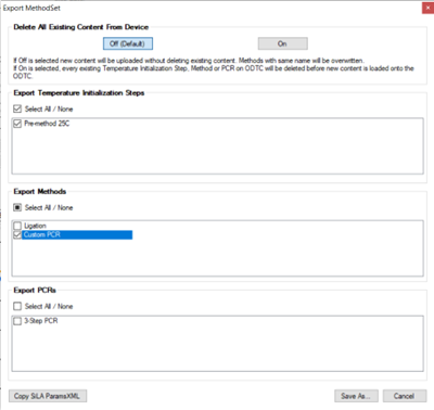 How to write a method for the INHECO On Deck Thermal Cycler on firefly+