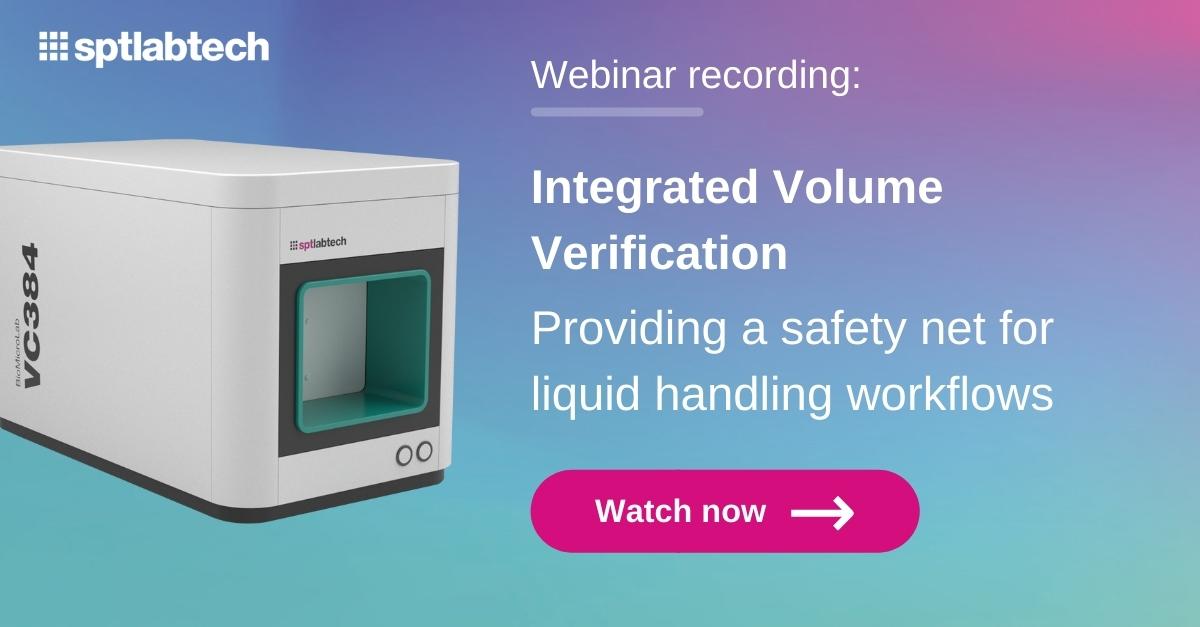 Webinar Recording: Integrated Volume Verification